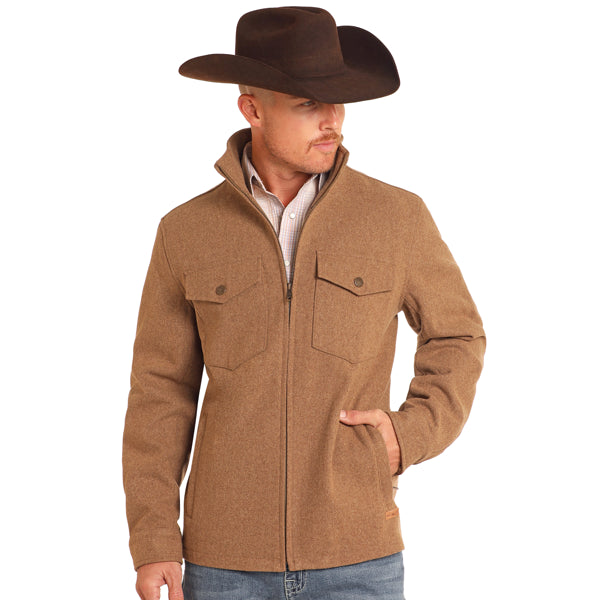 4051 Panhandle Men's Heather Wool Coat – El Rodeo Western Wear